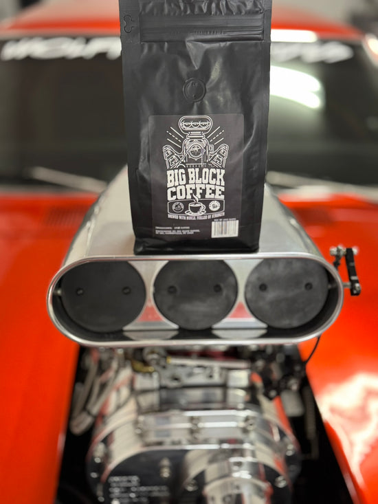 Big Block Coffee| Win This Badass Mustang! – Wolfpack Rides Shop - Big ...